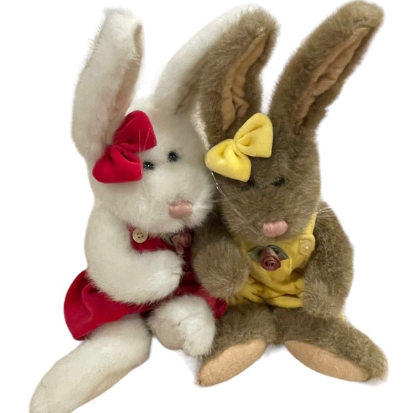 Boyds Bears | Toys | 2 Boyds Hare Collectible Plushes Ashley Whitney ...
